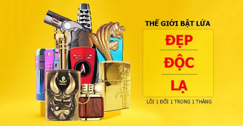 Bật lửa đẹp, Hộp quẹt độc đáo từ các thương hiệu hàng đầu - Ambe.vn